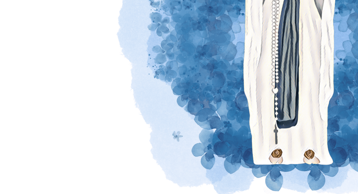 The Grotto Sign - Our Lady of Lourdes Catholic Church